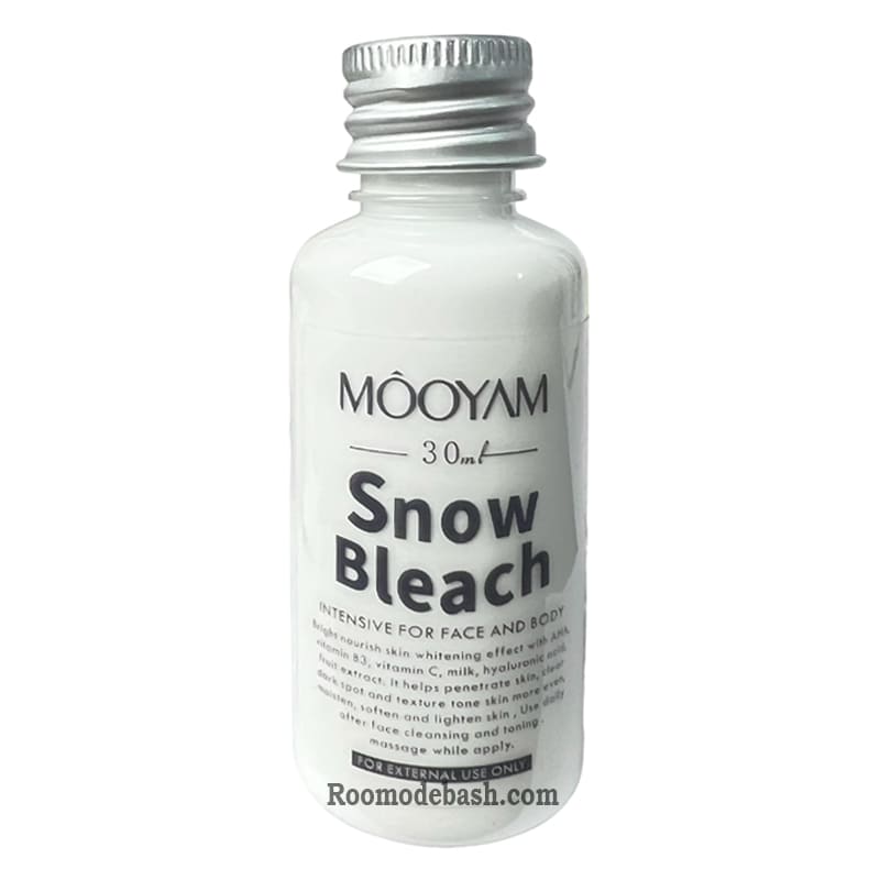 کرم سفید کننده صورت و بدن مویام مدل Snow Bleach
